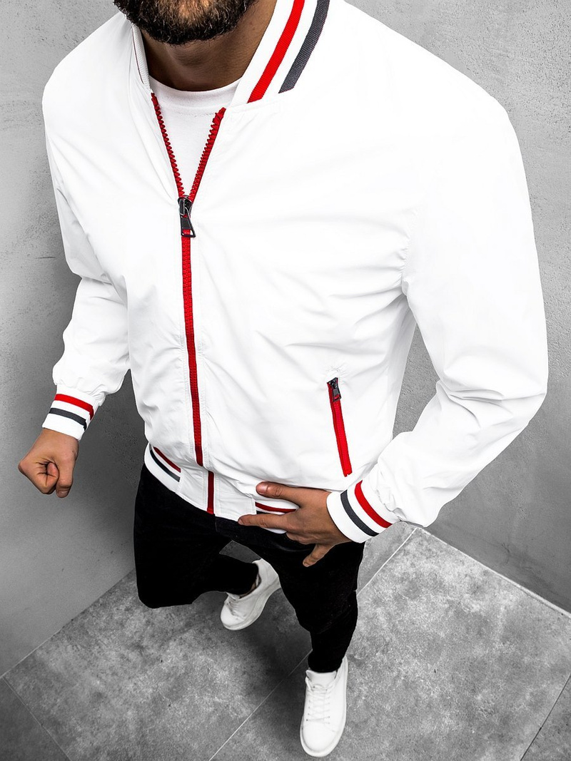 Veste Homme Blanc OZONEE N/6193Z | OZONEE