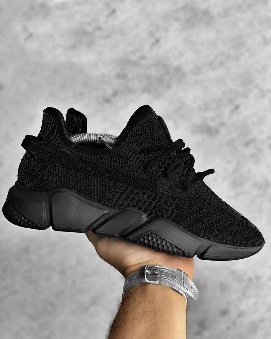 Baskets Homme Noir/01 OZONEE O/503 | OZONEE