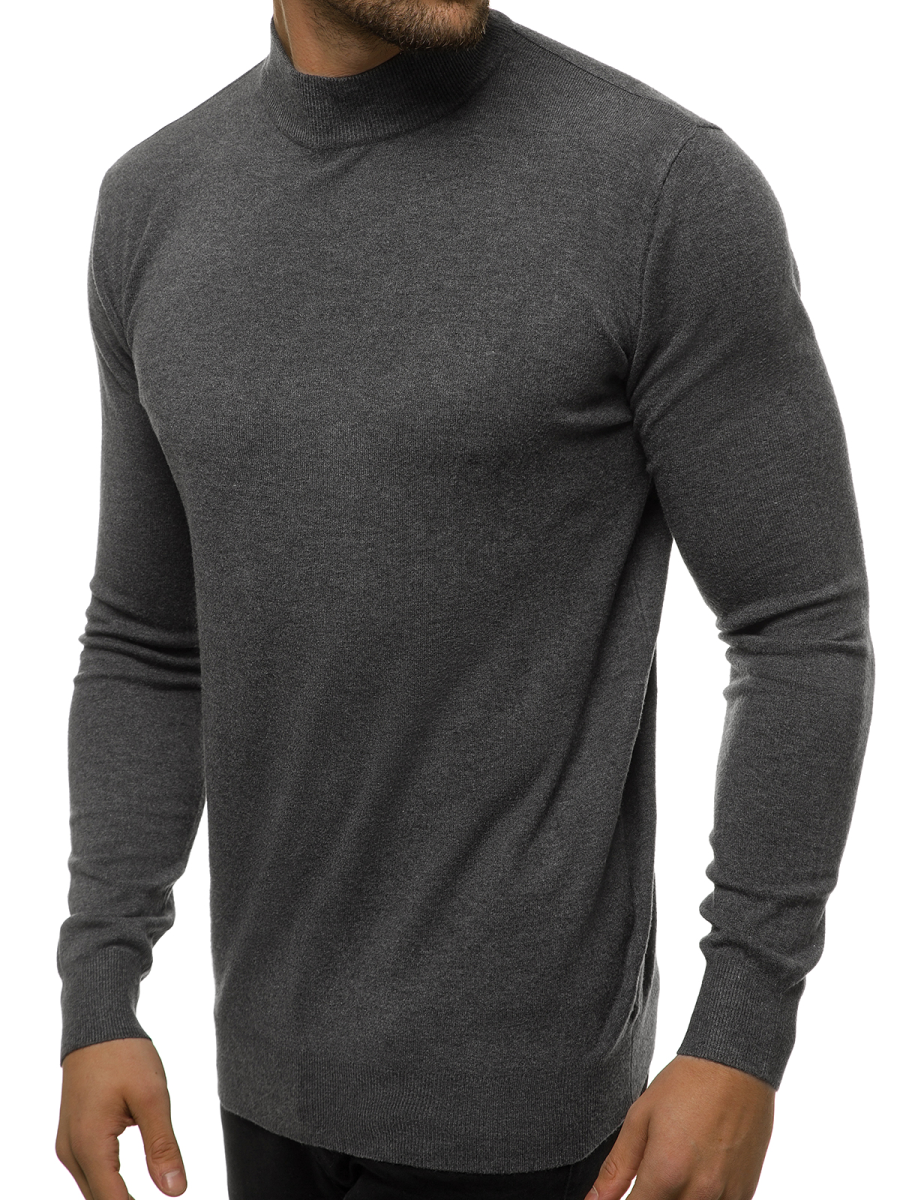 Pullover Homme Gris foncé OZONEE TMK/YY05/13 | OZONEE