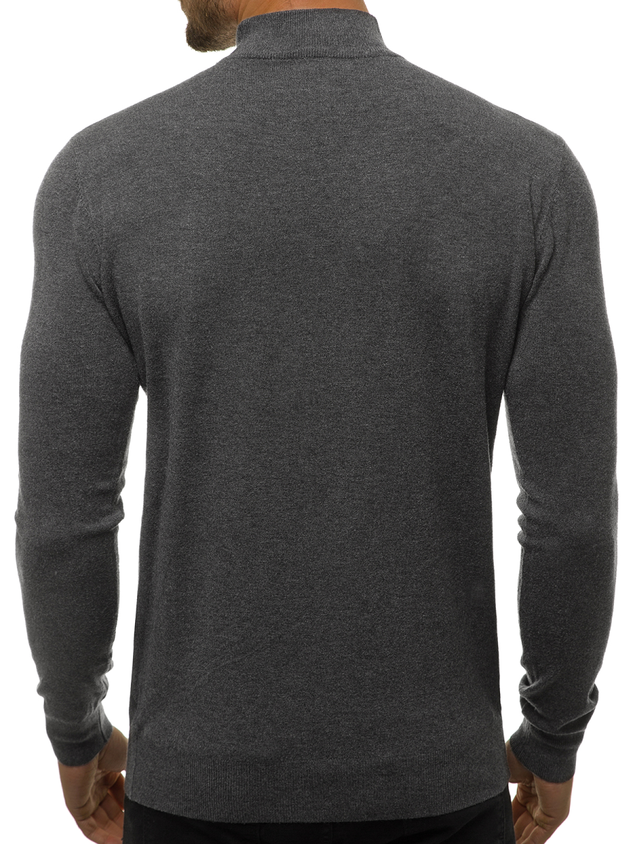Pullover Homme Gris foncé OZONEE TMK/YY05/13 | OZONEE