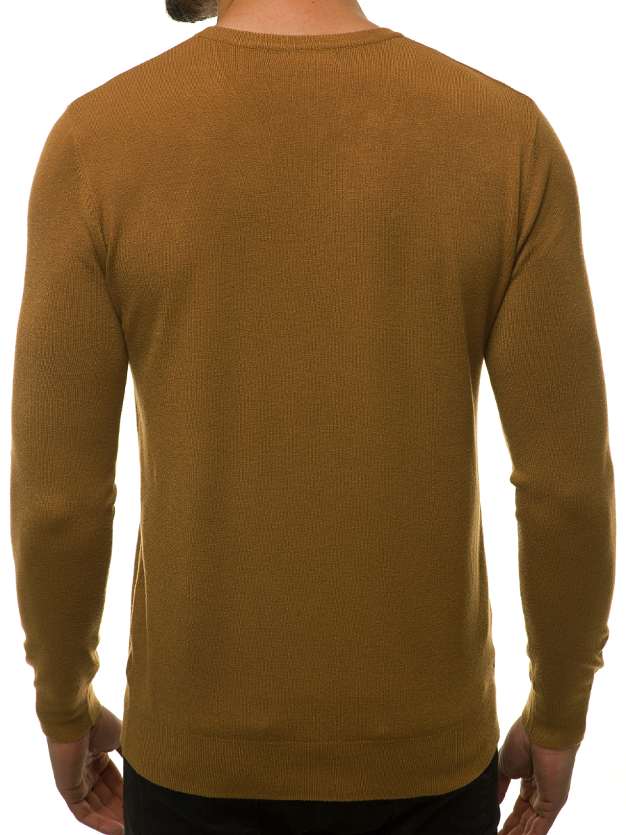 Pullover Homme Marron OZONEE TMK/YY03/7 | OZONEE
