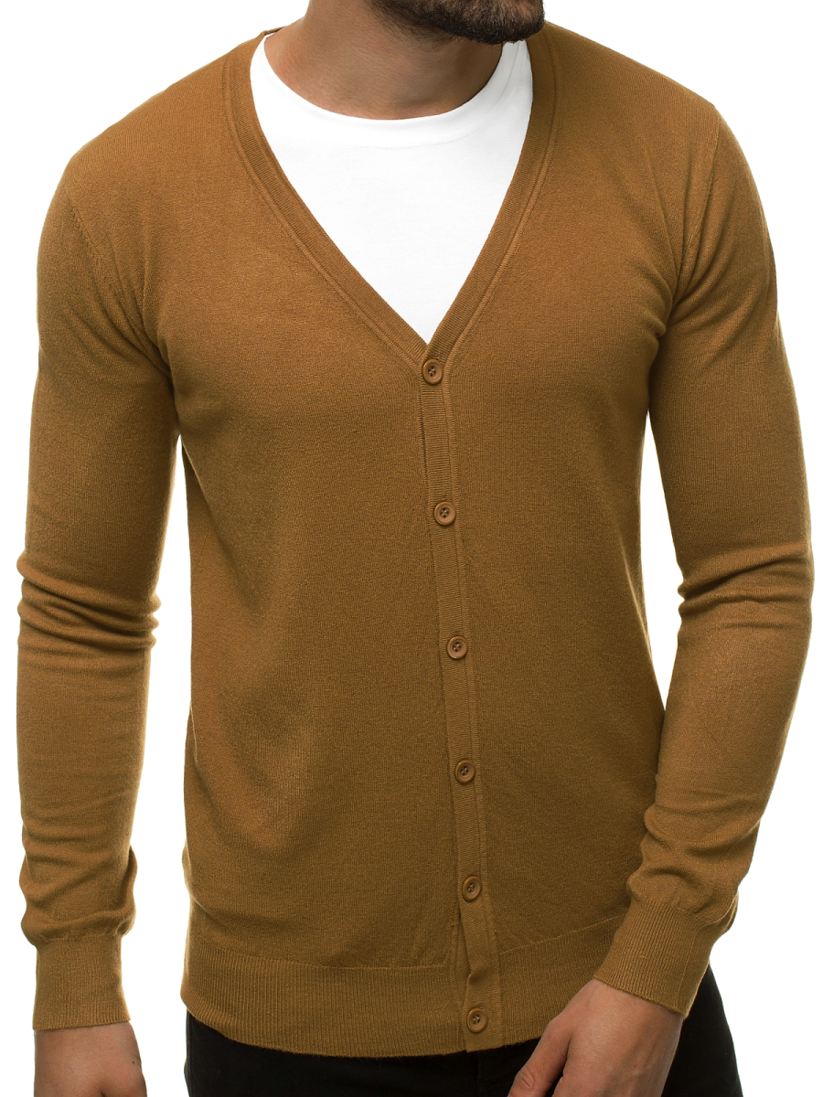 Pullover Homme Marron OZONEE TMK/YY06/7 | OZONEE