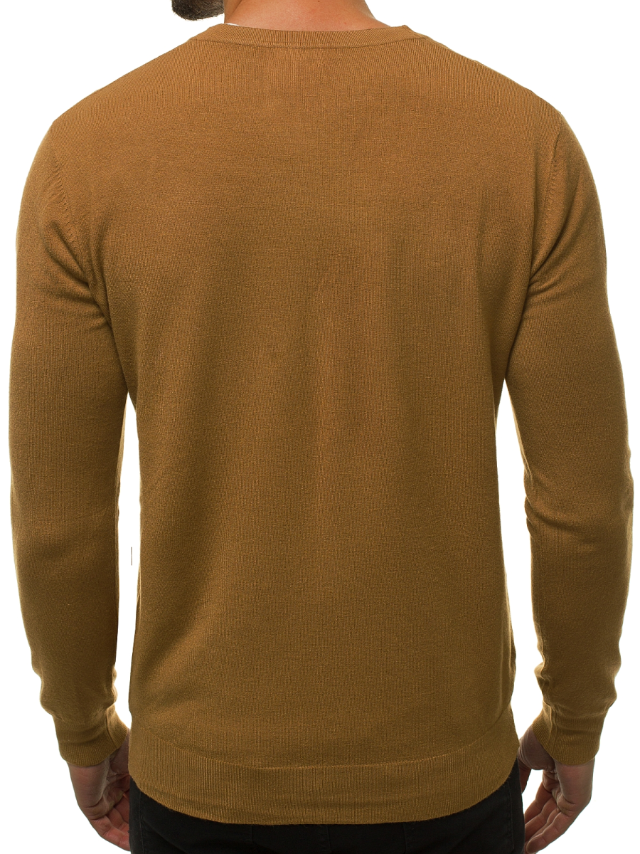Pullover Homme Marron OZONEE TMK/YY06/7 | OZONEE