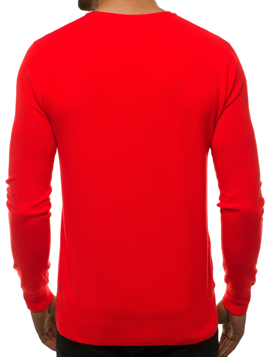 Pullover Homme Rouge OZONEE TMK/YY03/5 | OZONEE