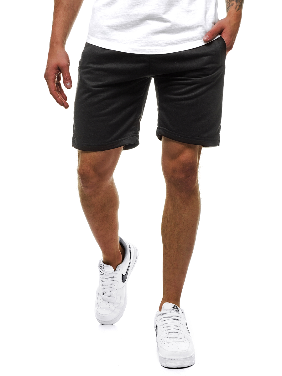 Short Homme Noir OZONEE JS/DK07 | OZONEE