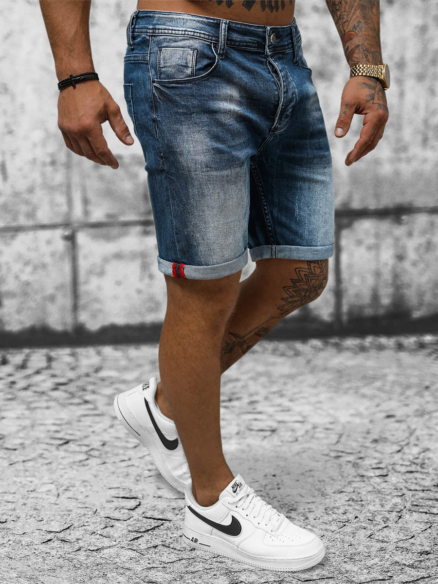 Shorts en Jean Homme Bleu OZONEE NB/MP0260BS | OZONEE
