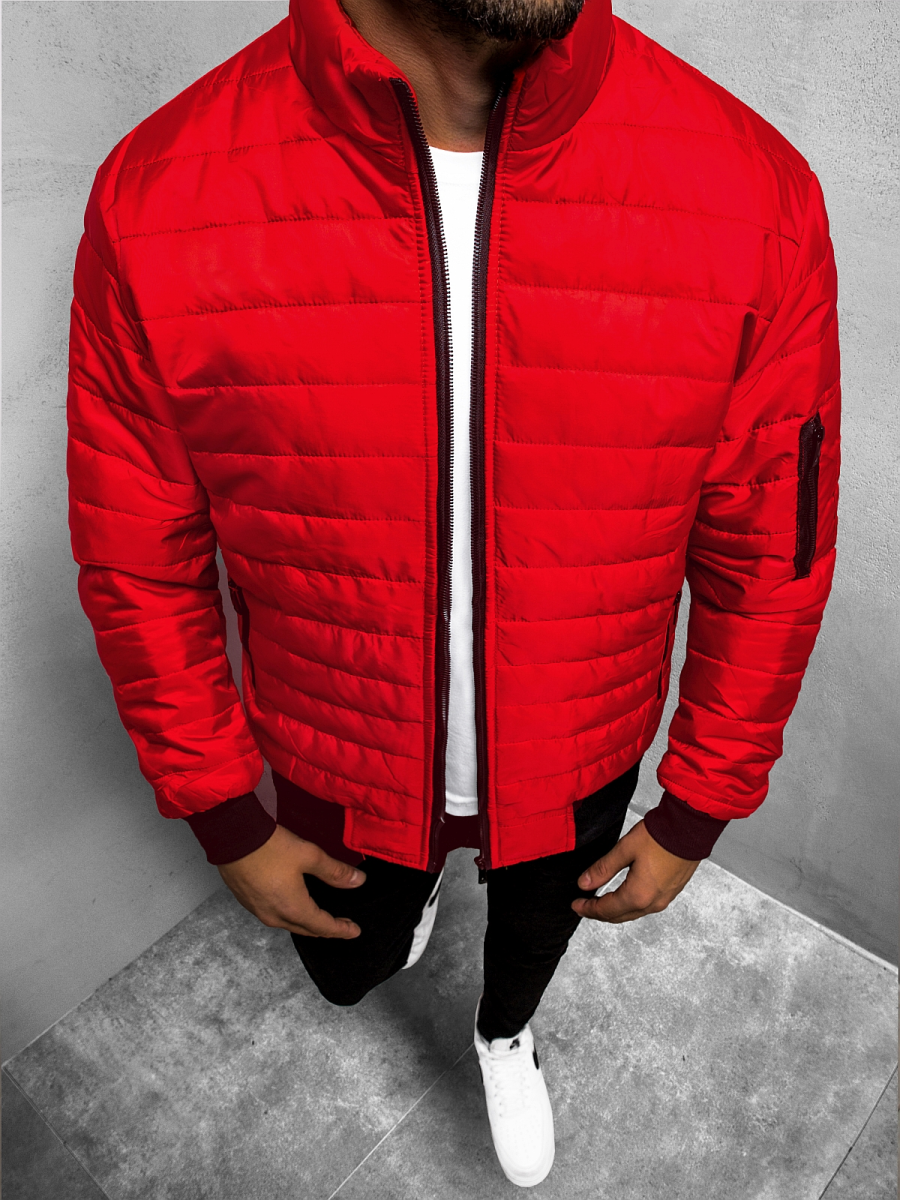 Veste Homme Rouge OZONEE JS/MY22Z | OZONEE