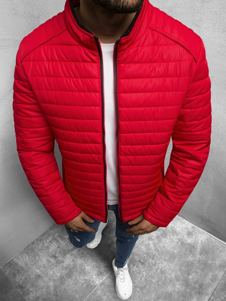 Veste Homme Rouge OZONEE N/6885/5 | OZONEE