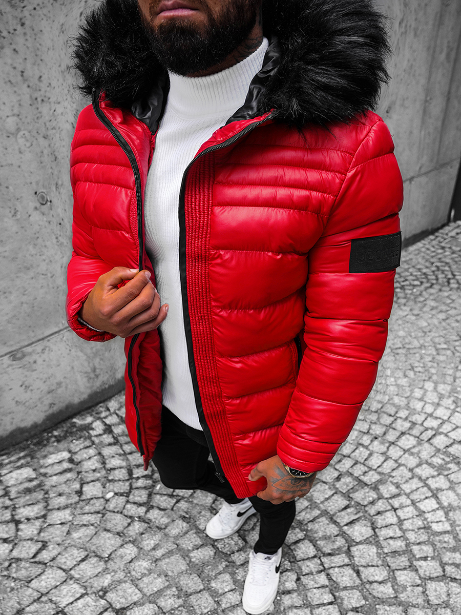 Veste Homme Rouge OZONEE O/K2233 | OZONEE