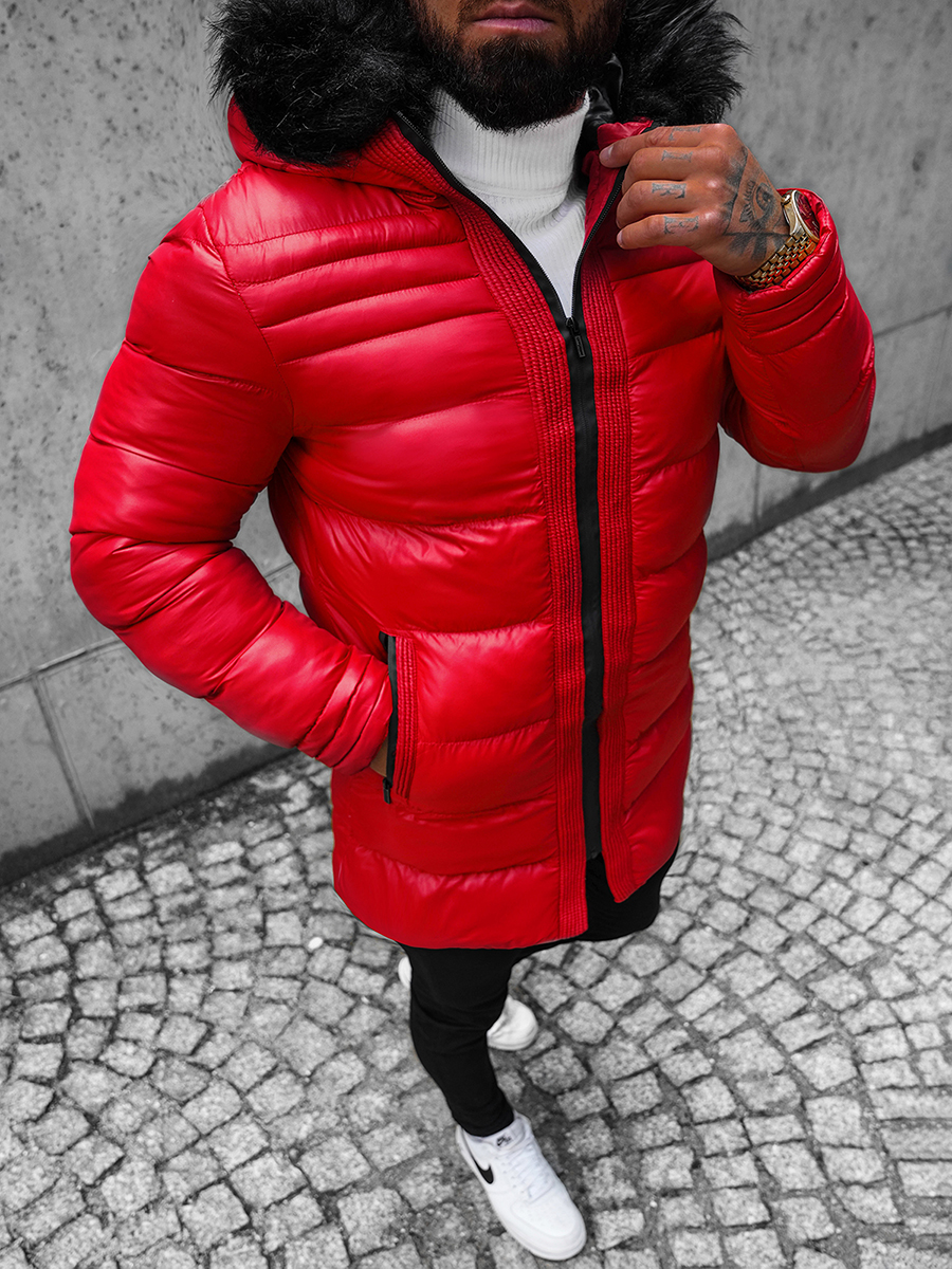 Veste Homme Rouge OZONEE O/K2233 | OZONEE