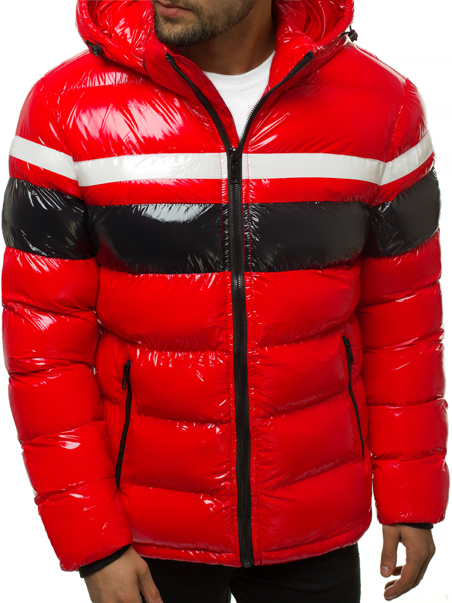 Veste Homme Rouge OZONEE N/6463 | OZONEE