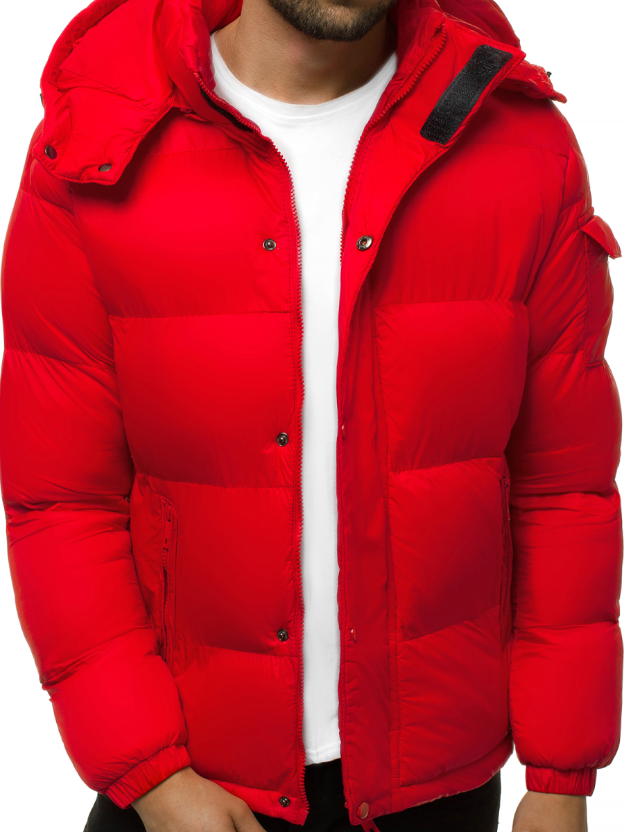 Veste Homme Rouge OZONEE JB/JP1161/3 | OZONEE