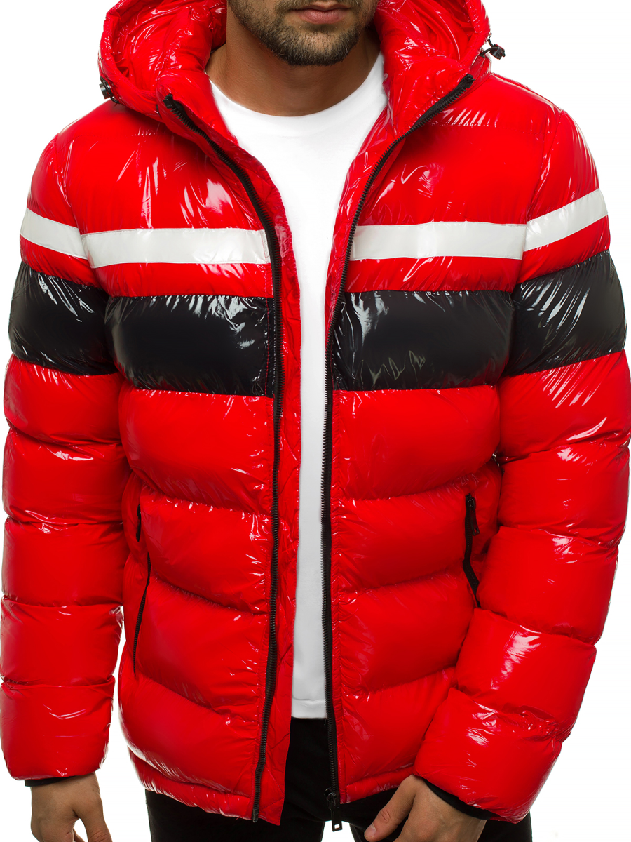 Veste Homme Rouge OZONEE N/6463 | OZONEE