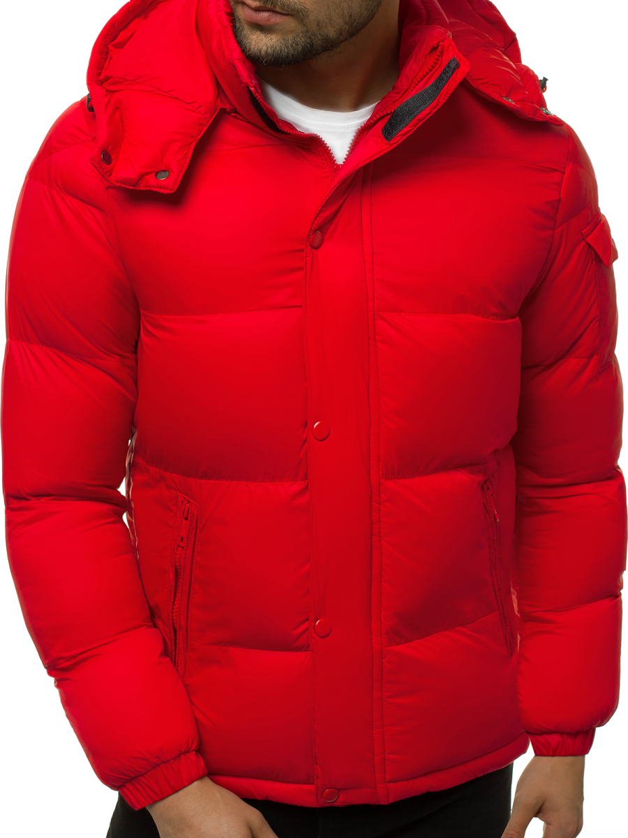 Veste Homme Rouge OZONEE JB/JP1161/3 | OZONEE